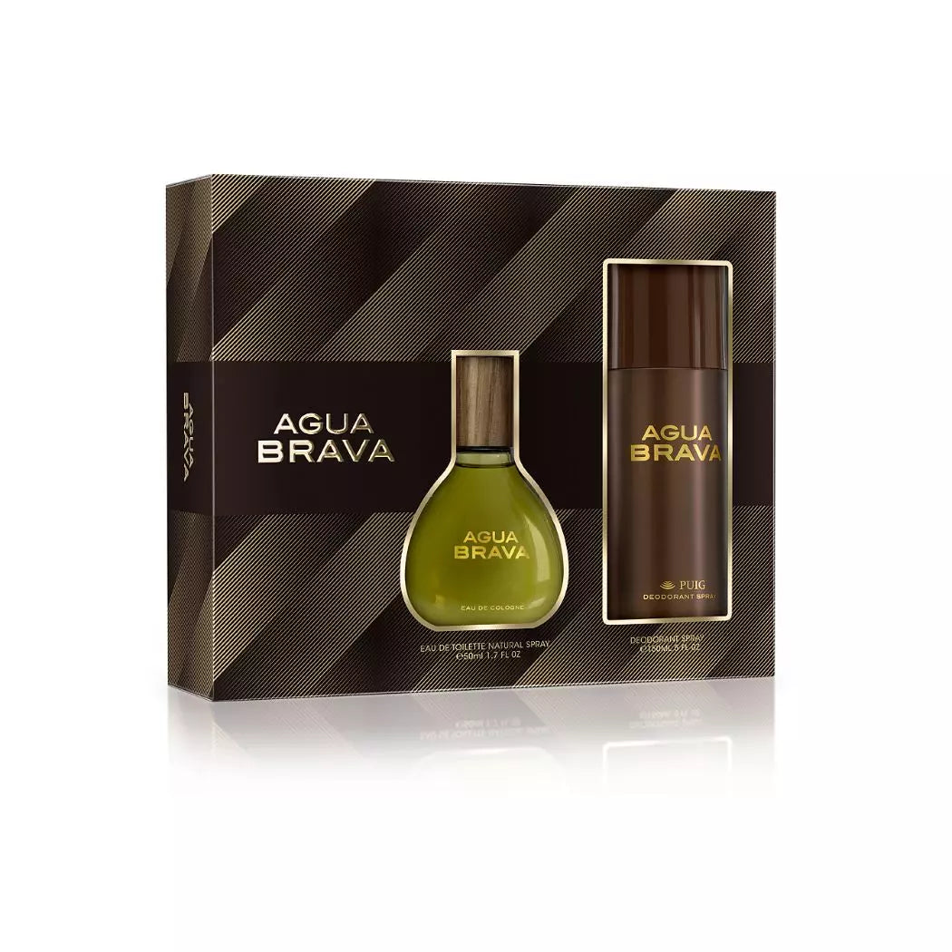 Puig Agua Brava Estuche EDT 100 ml + desodorante 150 ml – Silk Perfumes