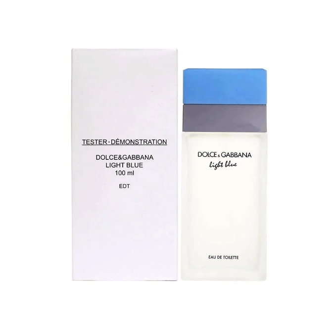 Light Blue Tester EDT 100ML – Silk Perfumes