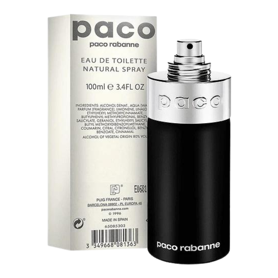 Paco Rabanne Paco Tester EDT 100 ml (botella redonda) – Silk Perfumes