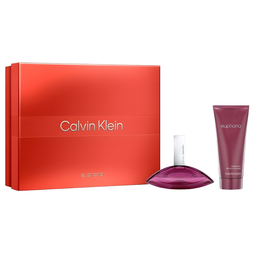 Calvin Klein Euphoria Estuche edp 100 ml + Loción 100 ml – Silk Perfumes