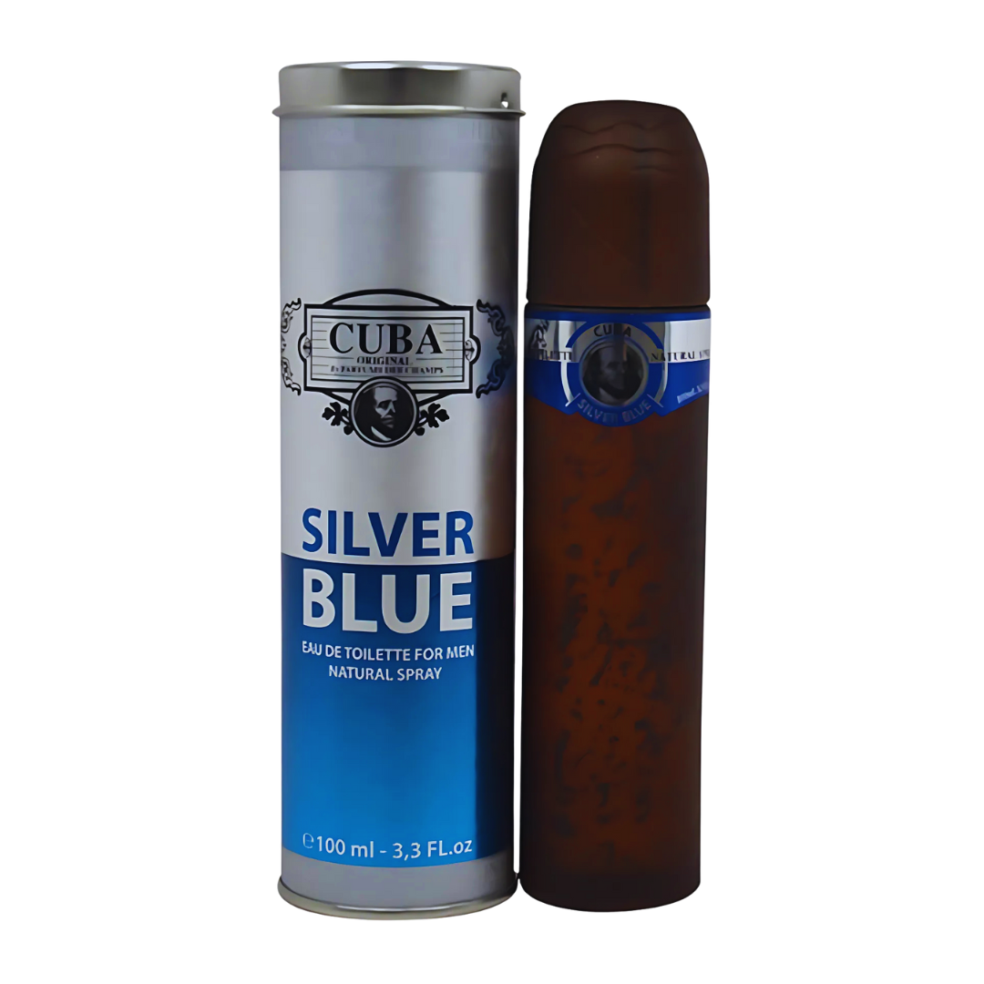 Cuba Silver Blue EDT 100 ml – Silk Perfumes