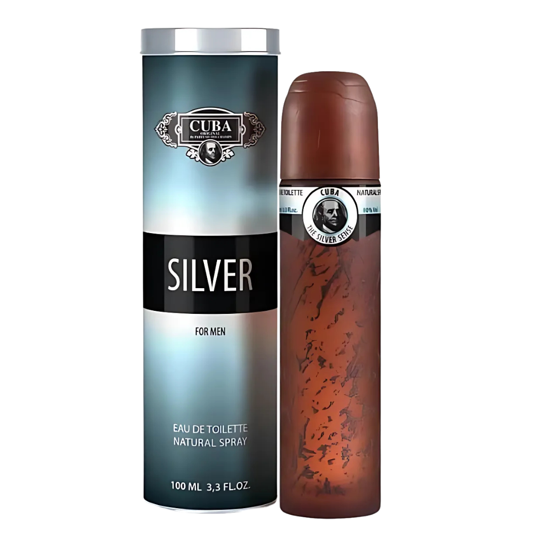Cuba Silver EDT 100 ml – Silk Perfumes