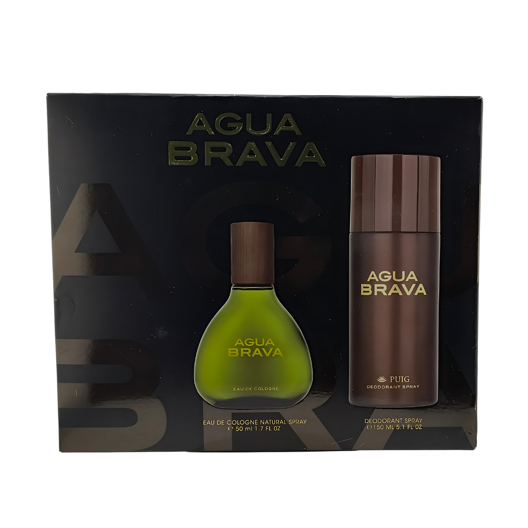 Puig Agua Brava Estuche Edc 50 ml + Deo 150 ml – Silk Perfumes