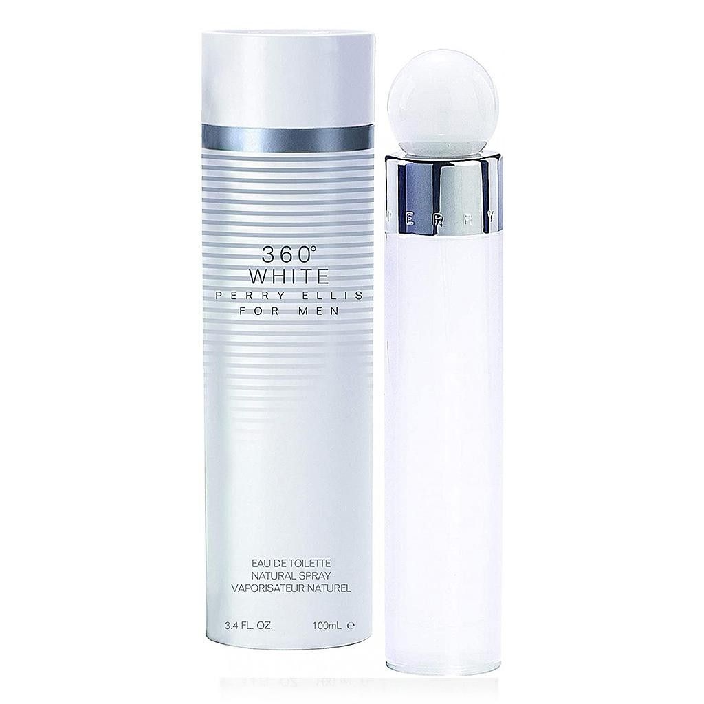 Perry Ellis 360 White For Men EDT 100 ml – Silk Perfumes