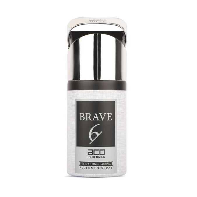 Aco Brave 6 Perfumed Body Spray 250ML Aco – Silk Perfumes